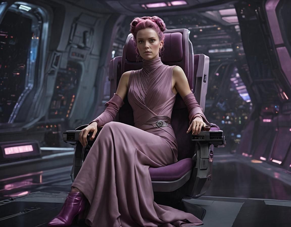 Admiral Holdo, contemplating the Holdo Maneuver