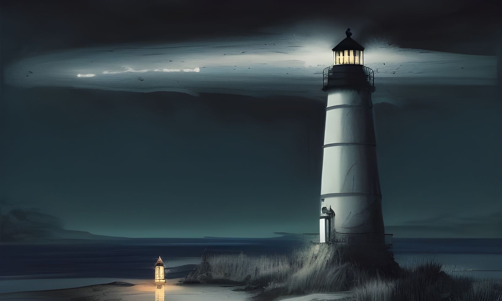 Lighthouse - AI Generated Artwork - NightCafe Creator