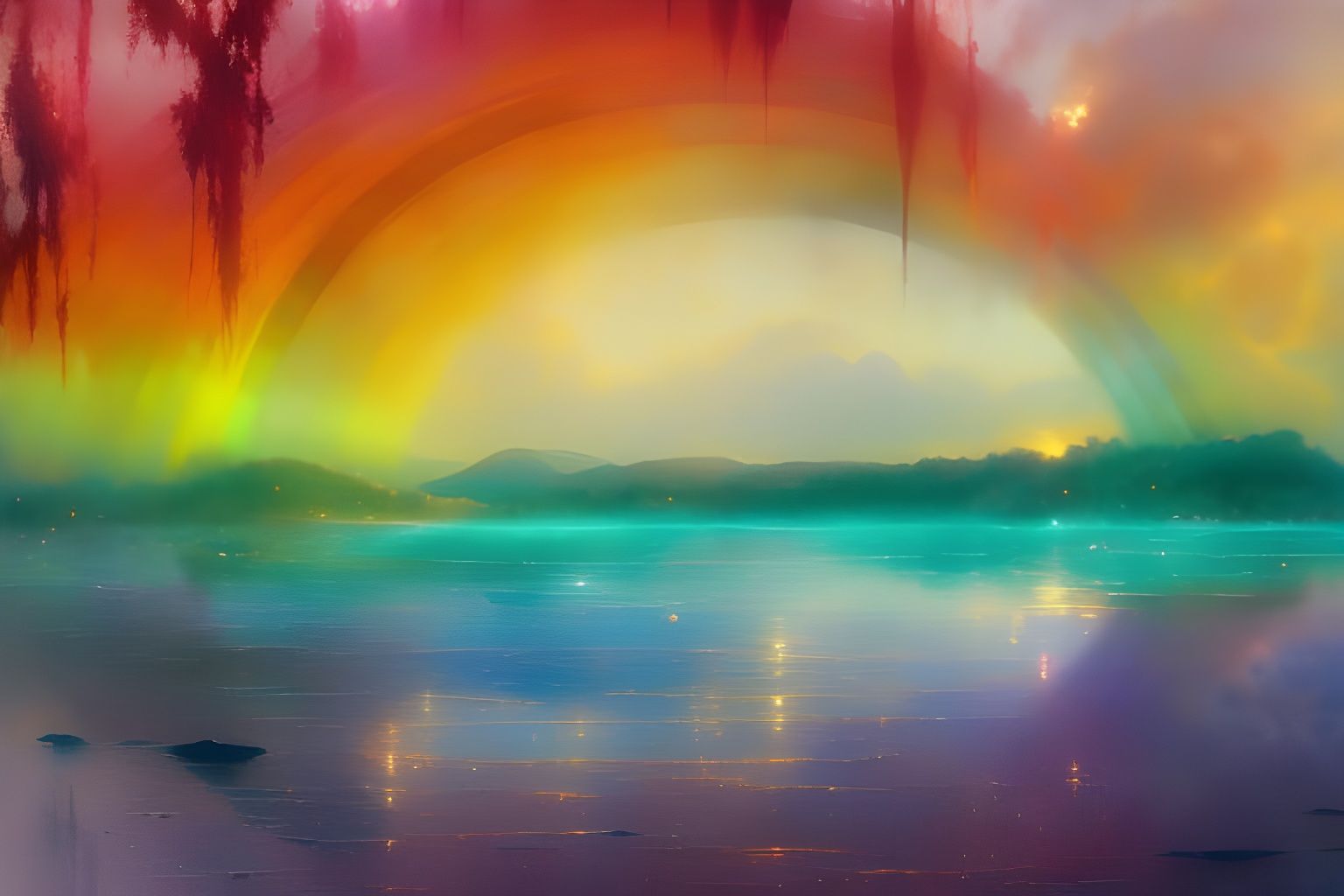 Rainbow - AI Generated Artwork - NightCafe Creator