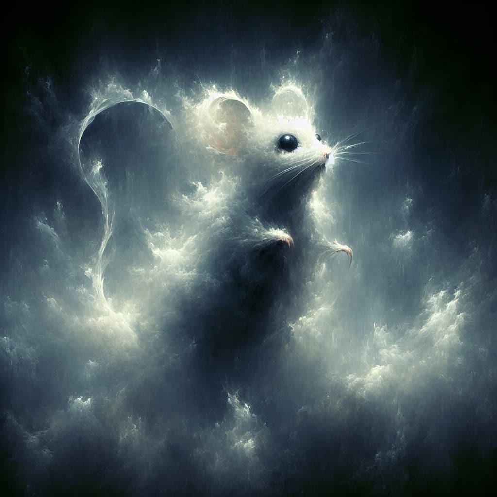Mouse spirit - AI Generated Artwork - NightCafe Creator