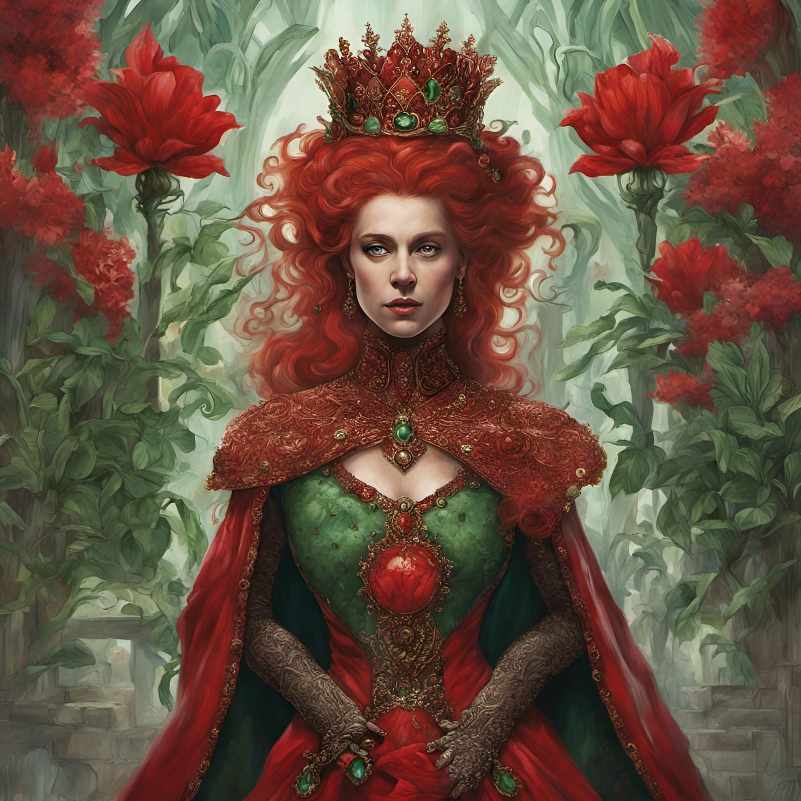 A red queen - AI Generated Artwork - NightCafe Creator