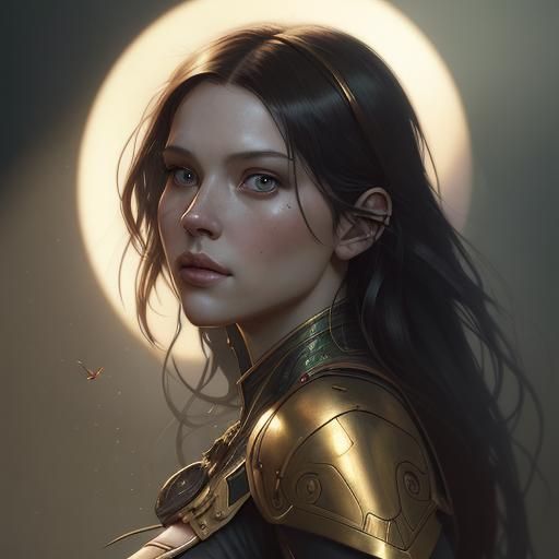 Her Eyes Cut Into My Soul - AI Generated Artwork - NightCafe Creator