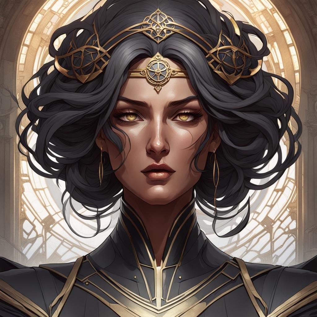 Ananke, The goddess of inevitability, compulsion and need. - AI ...