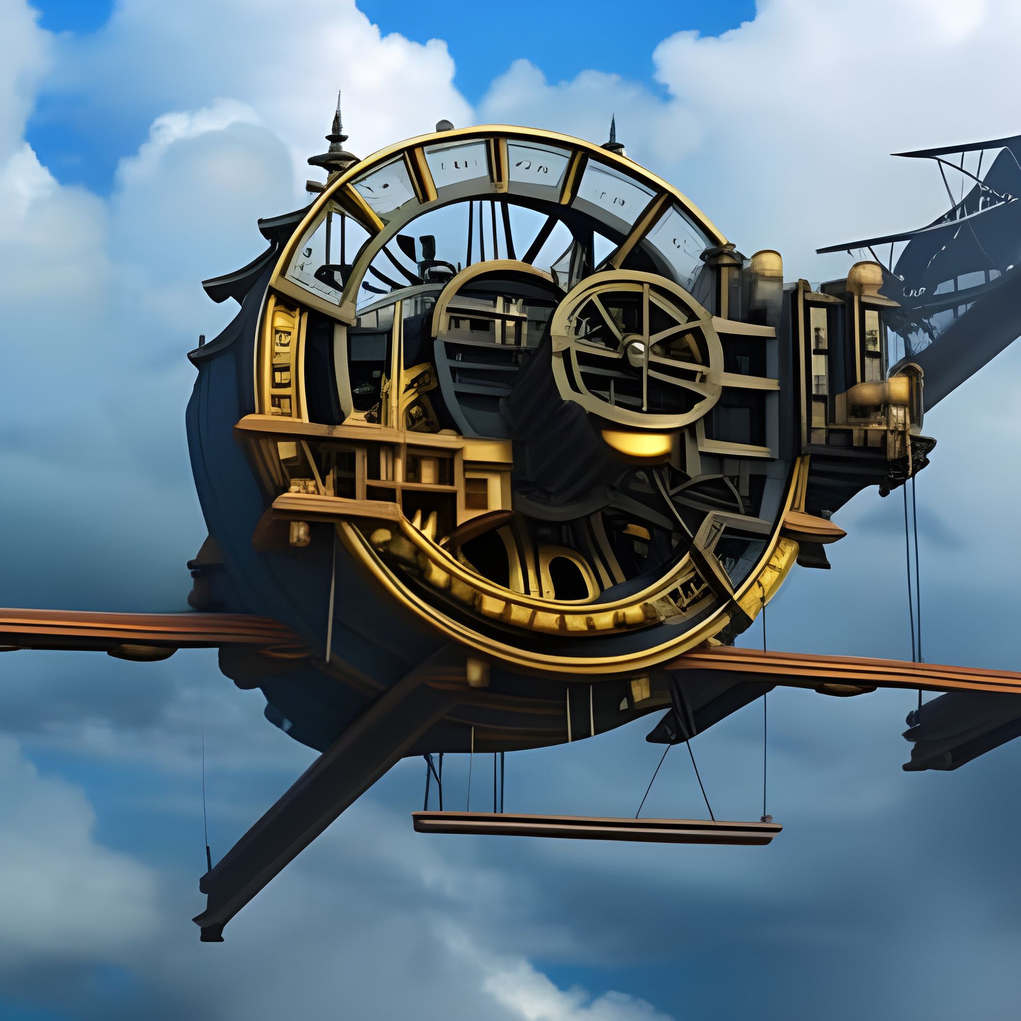 Mechanical clockwork flying machine from the renaissance, made ...