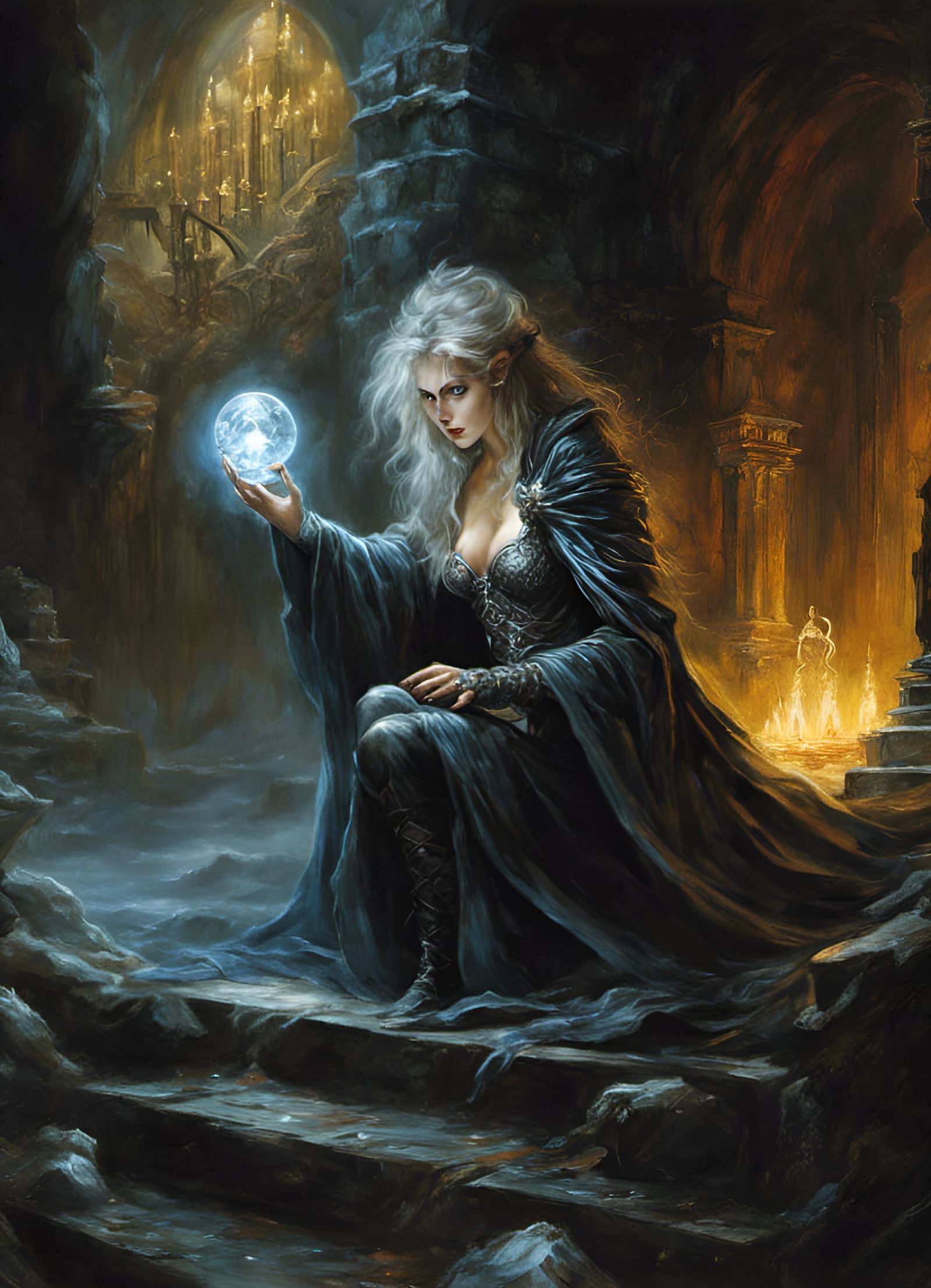 Orb of light - AI Generated Artwork - NightCafe Creator