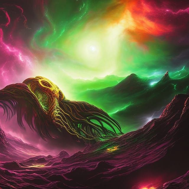 Cthulhu's Dream - "In his house at R'lyeh dead Cthulhu waits dreaming ...