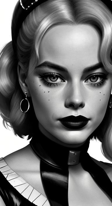 Margot Robbie - AI Generated Artwork - NightCafe Creator