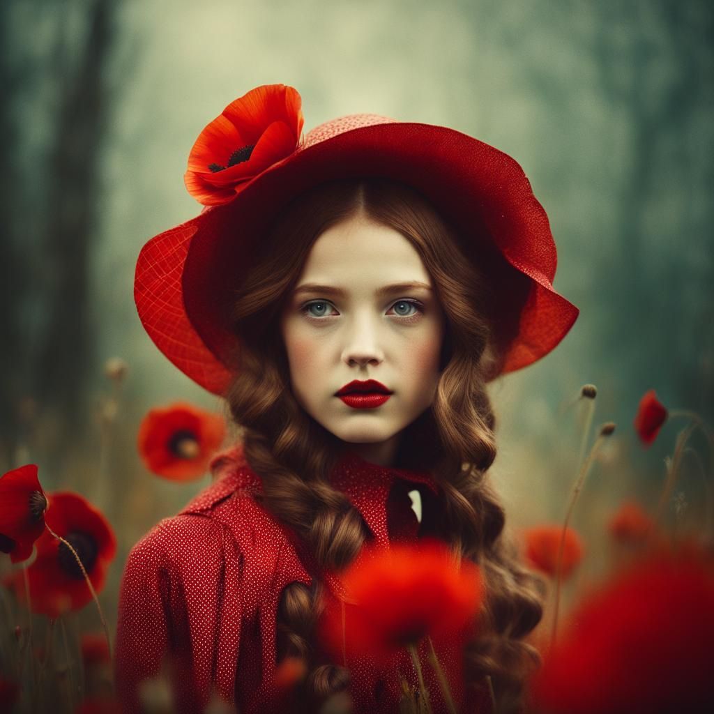 Poppies - AI Generated Artwork - NightCafe Creator