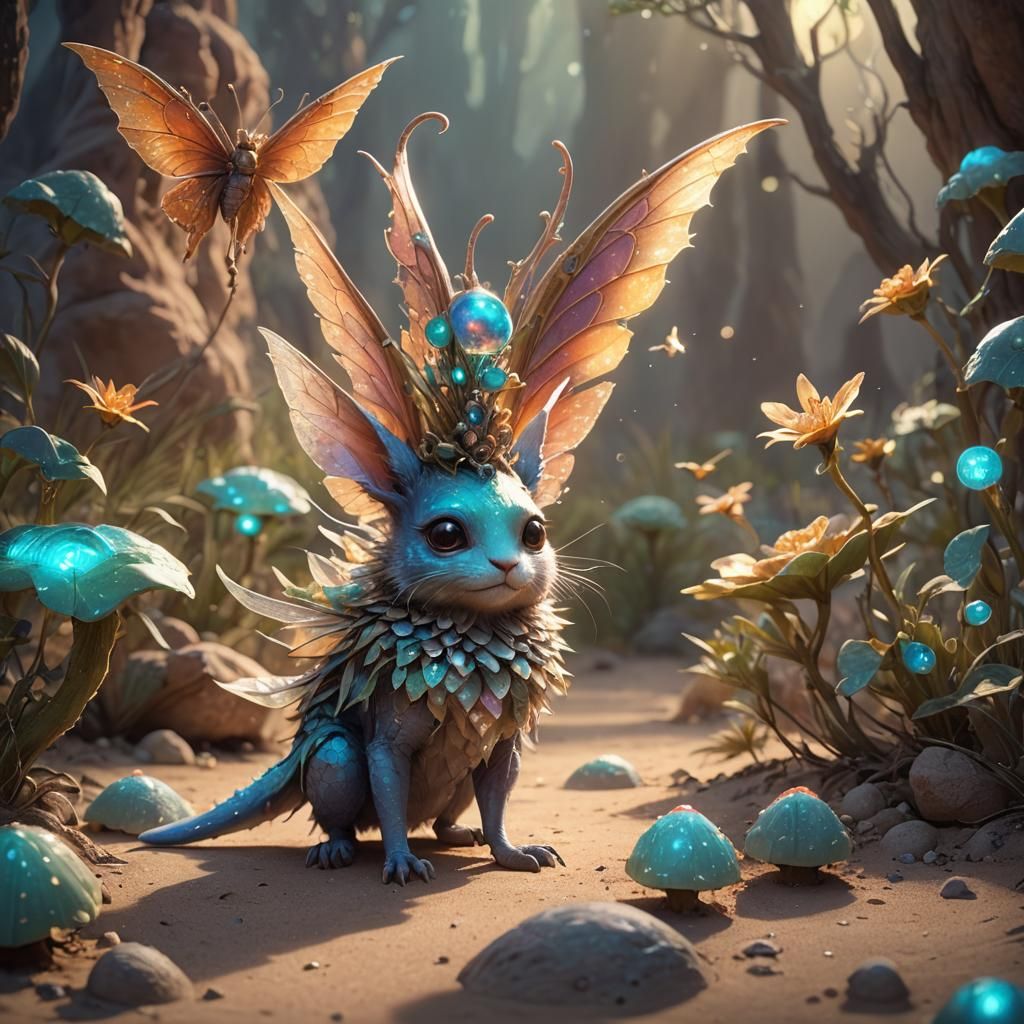 Desert Fae - AI Generated Artwork - NightCafe Creator