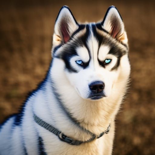 Siberian Husky - AI Generated Artwork - NightCafe Creator