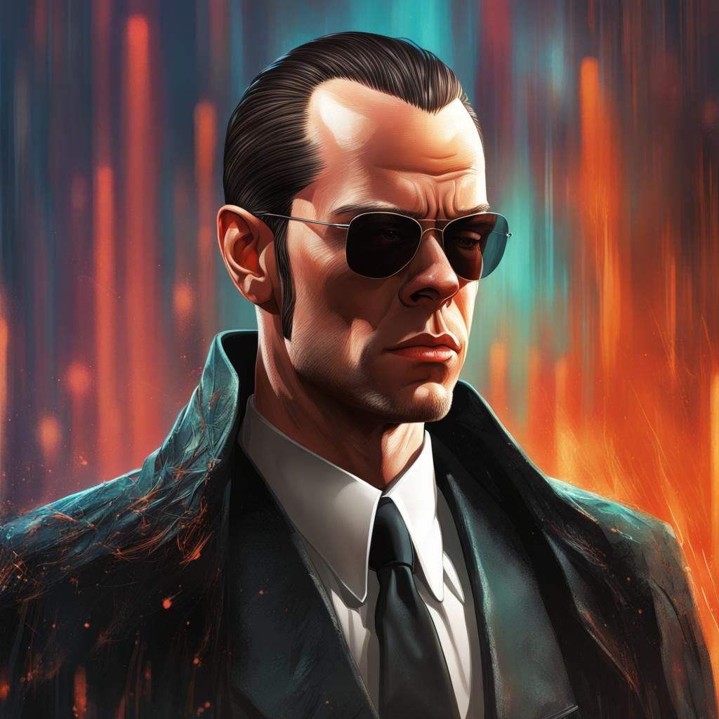 Agent Smith - AI Generated Artwork - NightCafe Creator