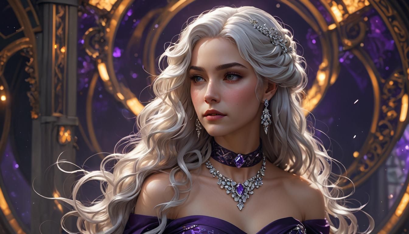 Clea (Art Nouveau) 3 - AI Generated Artwork - NightCafe Creator