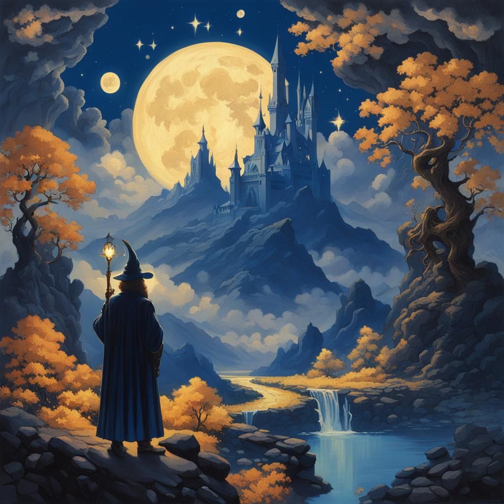 Wizard - AI Generated Artwork - NightCafe Creator