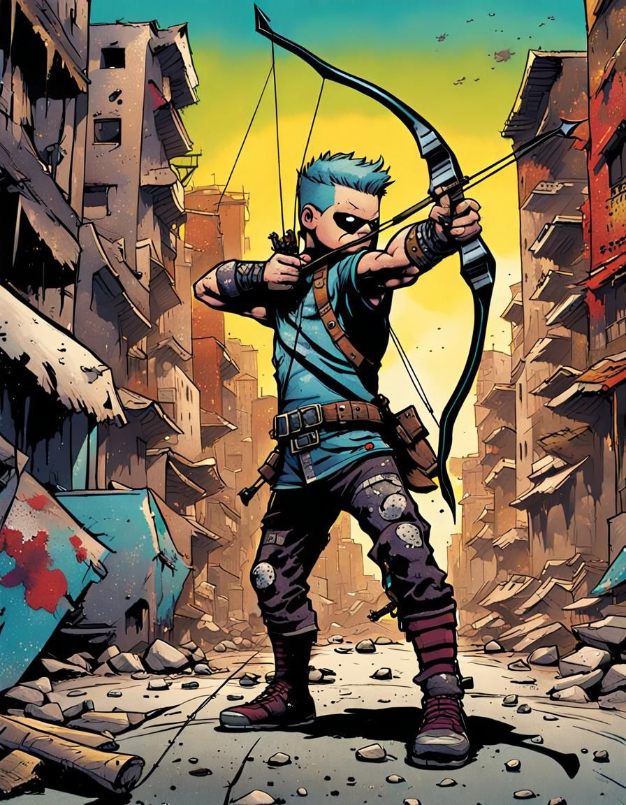 Hawkeye - AI Generated Artwork - NightCafe Creator