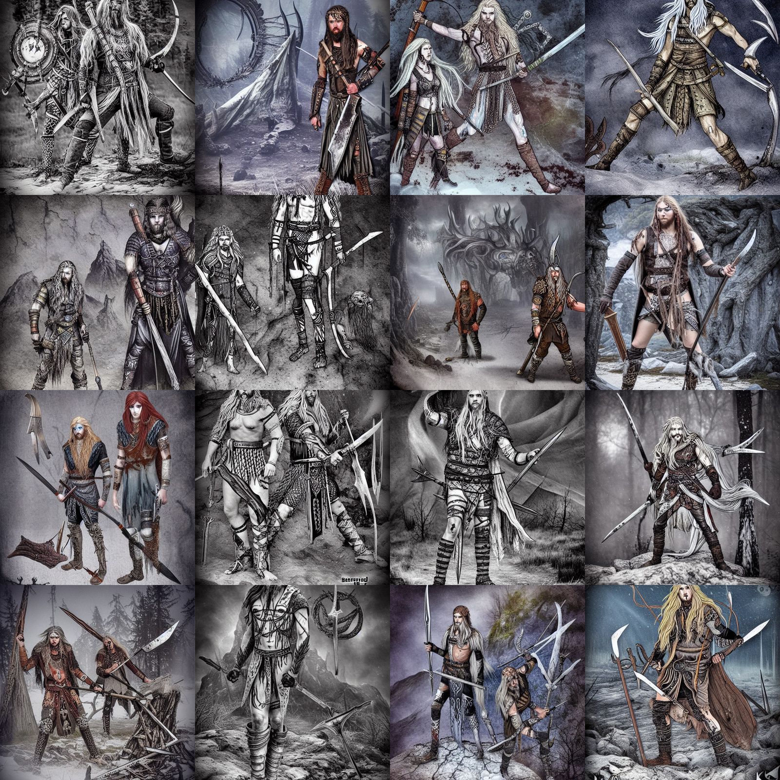 Character studies: post-apocalyptic Vikings, part 1