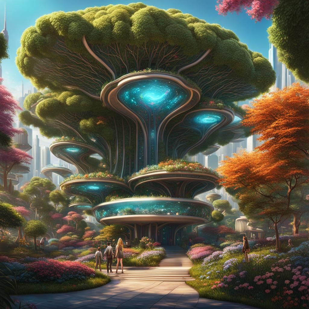 Utopia #3 - AI Generated Artwork - NightCafe Creator