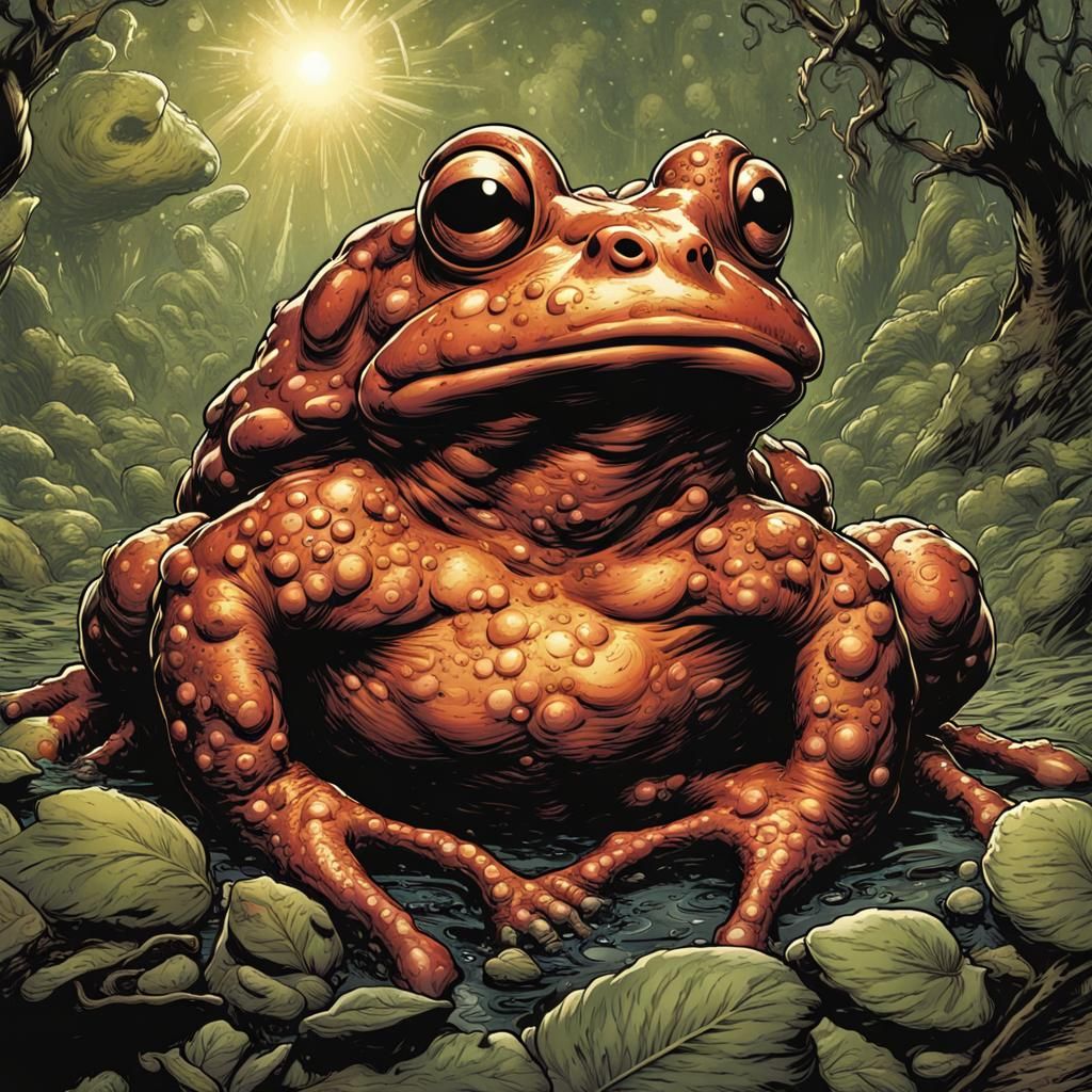 Toad - AI Generated Artwork - NightCafe Creator