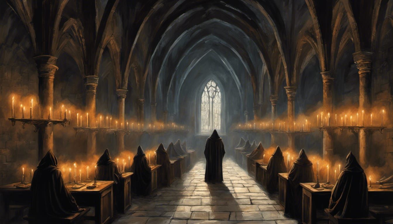 Scriptorium - AI Generated Artwork - NightCafe Creator