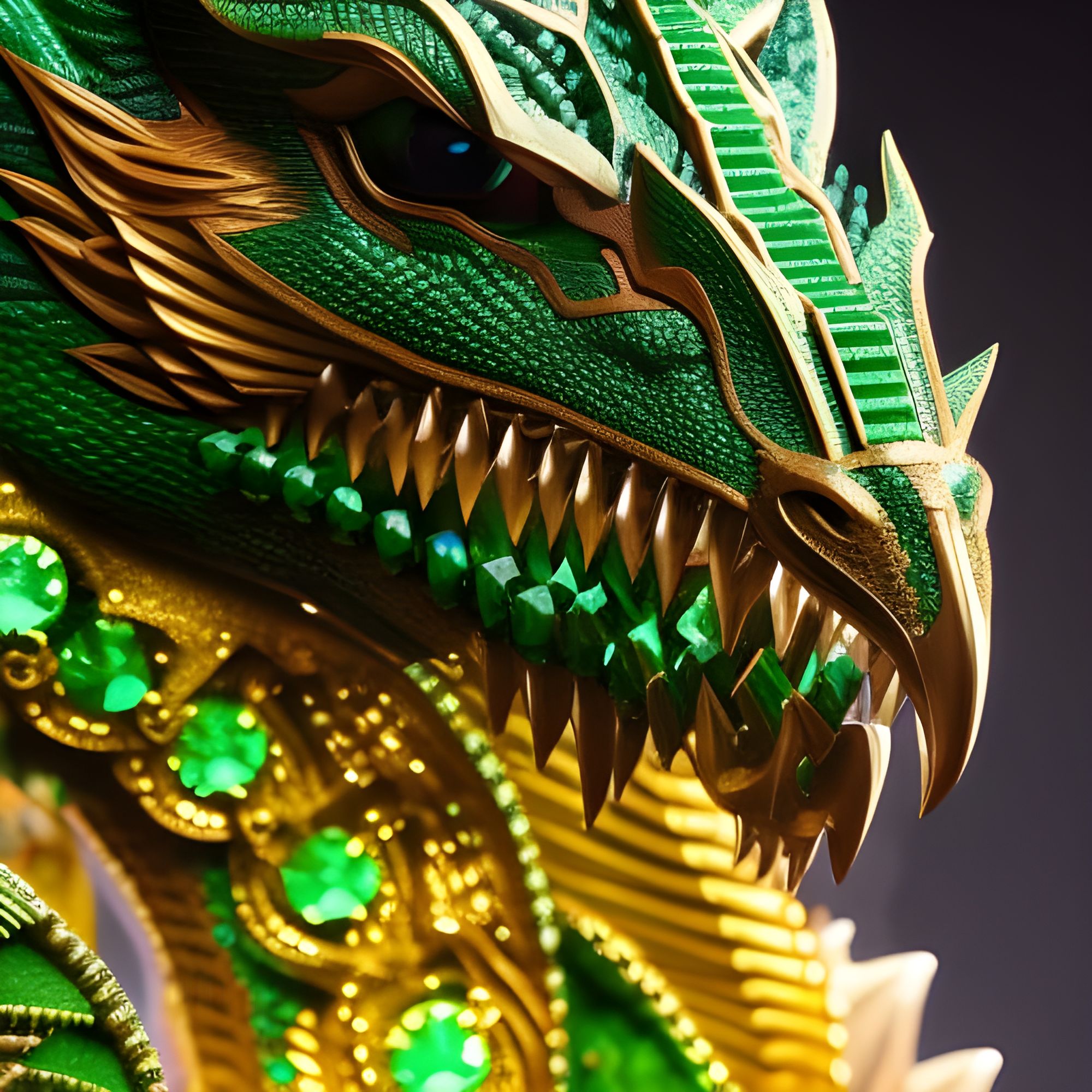 beauty of gems and dragons : r/nightcafe