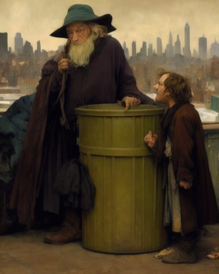 Mr. Gandalf, sir, it's getting late, and we're not even begging for ...