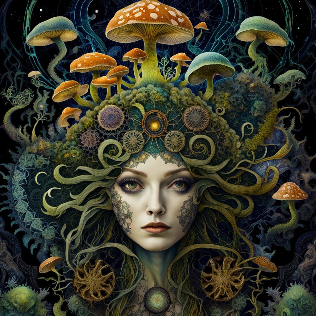 Fungi Girl 16960 - Fungi Girl 16960