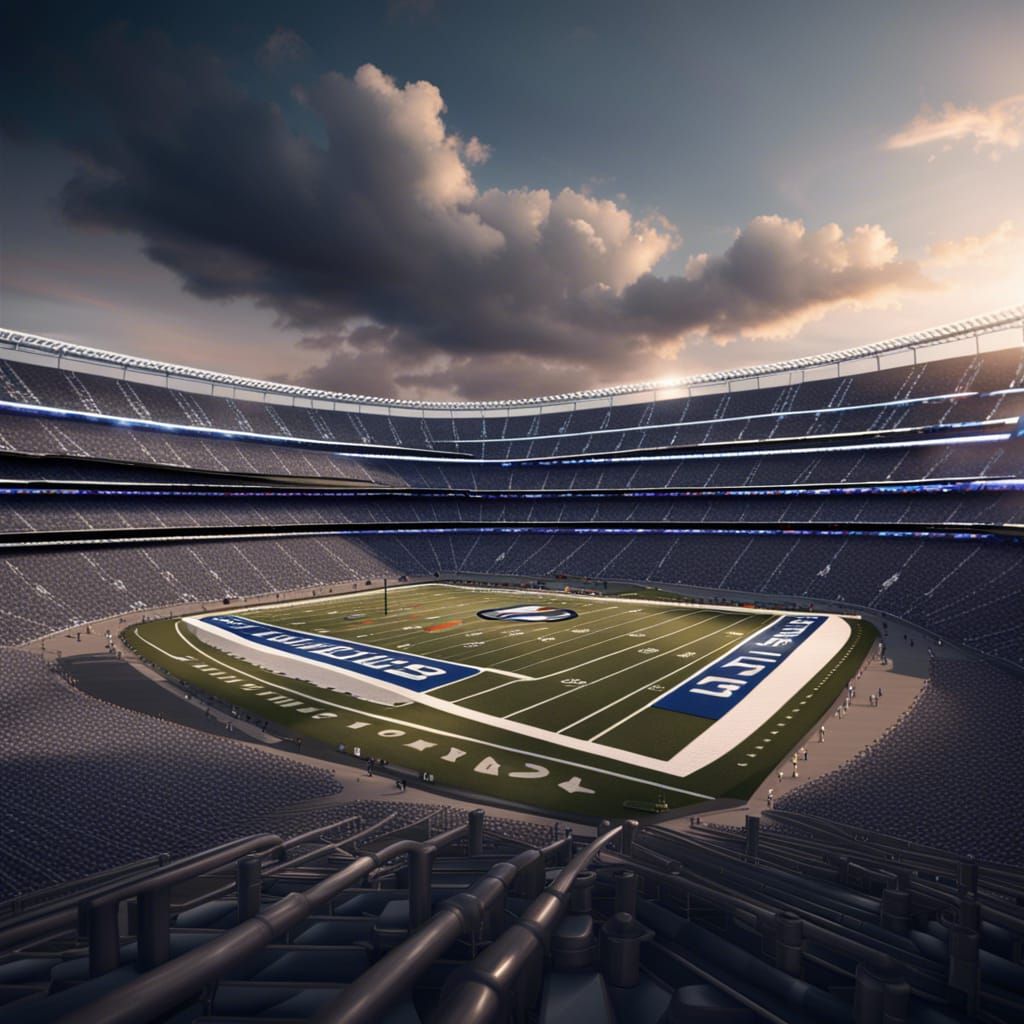 Realistic MetLife Stadium in East Rutherford, New Jersey - AI Generated ...