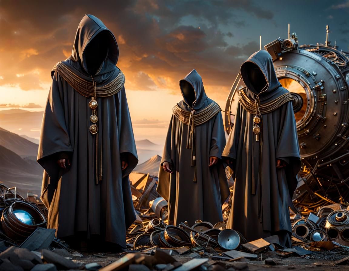 Doom Clerics - AI Generated Artwork - NightCafe Creator