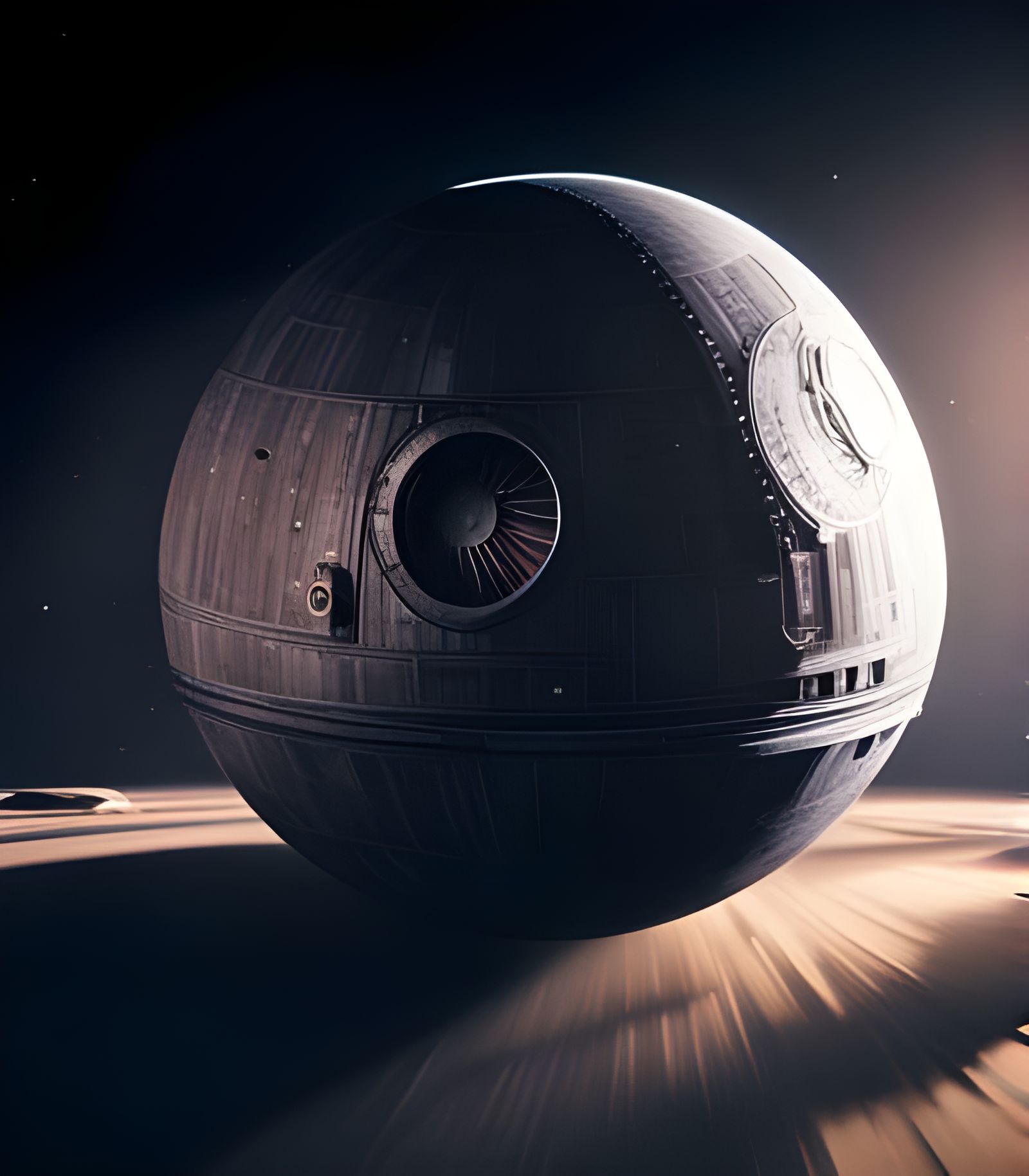 Third Death Star -Galactic Exploration - AI Generated Artwork ...