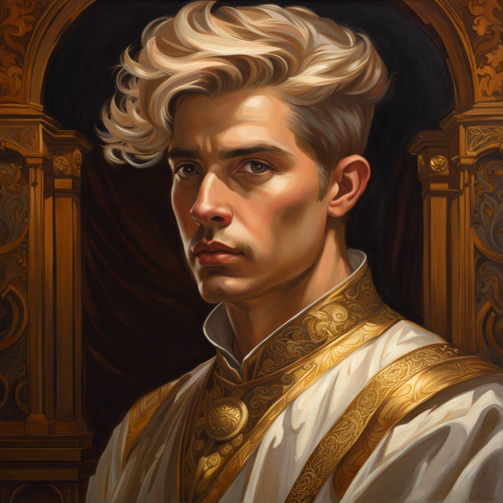 The Golden Prince - AI Generated Artwork - NightCafe Creator