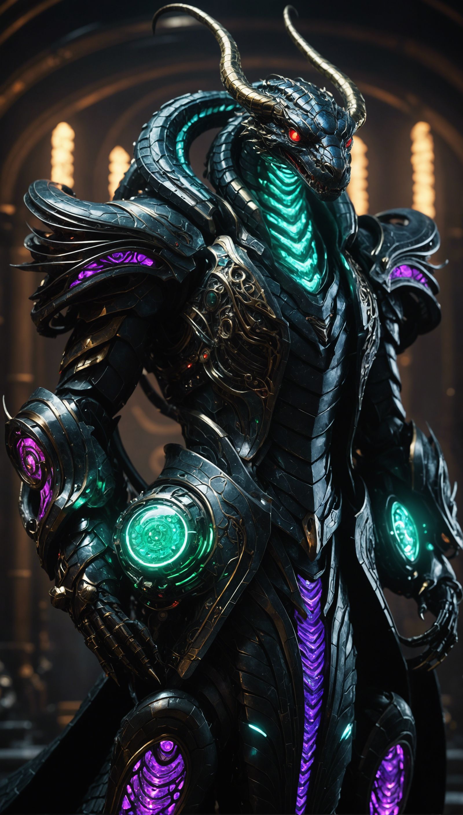 Space Snake - AI Generated Artwork - NightCafe Creator