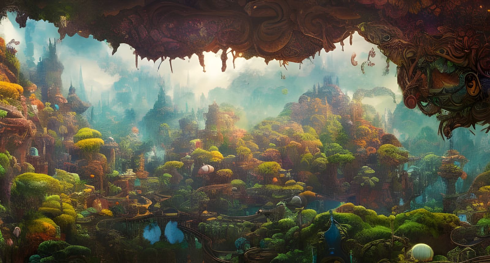 Land of lizards, Lizardscape - AI Generated Artwork - NightCafe Creator