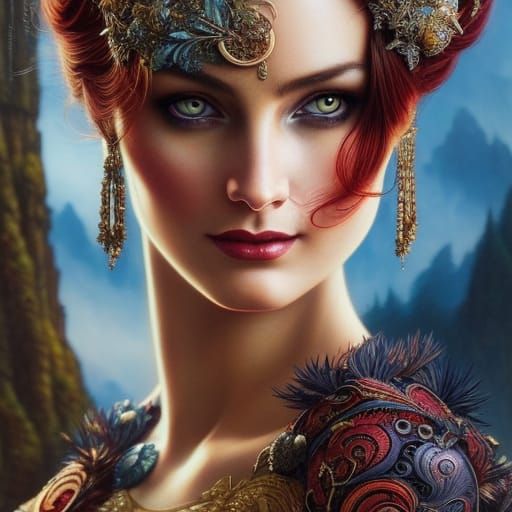 Fantasy Woman - AI Generated Artwork - NightCafe Creator