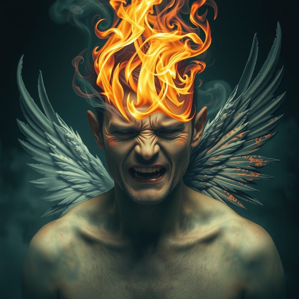 Demon Inside - AI Generated Artwork - NightCafe Creator