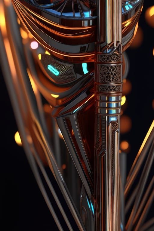 Tilt Shift on Futuristic Biomech Design - AI Generated Artwork ...