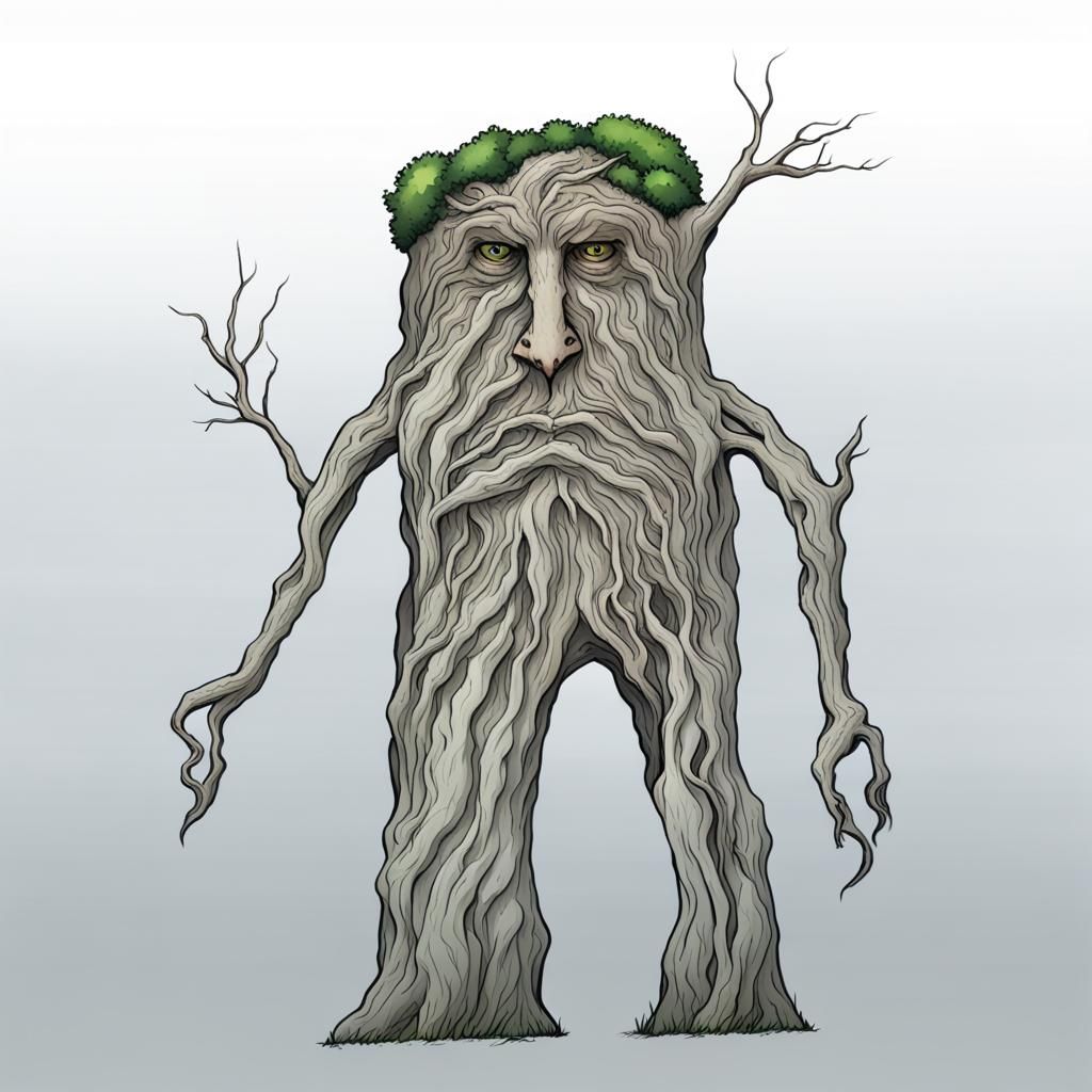 An ent. A mythical tree creature - Mystical Tree Ent Creatur...