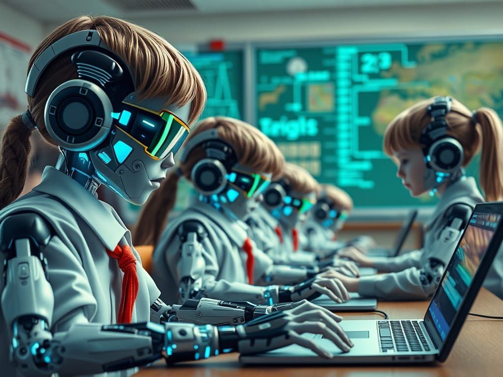 Cyberpunk classroom - Cyberpunk classroom