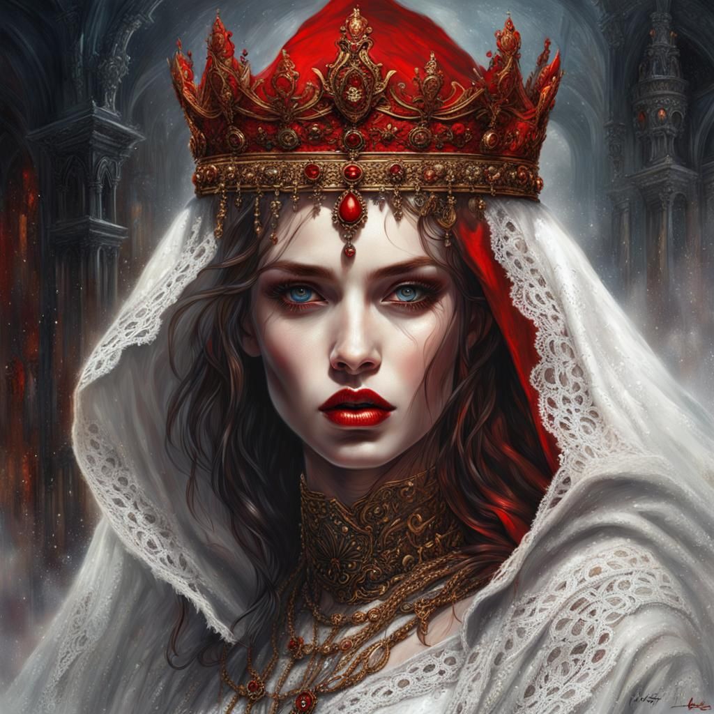 Red queen - AI Generated Artwork - NightCafe Creator