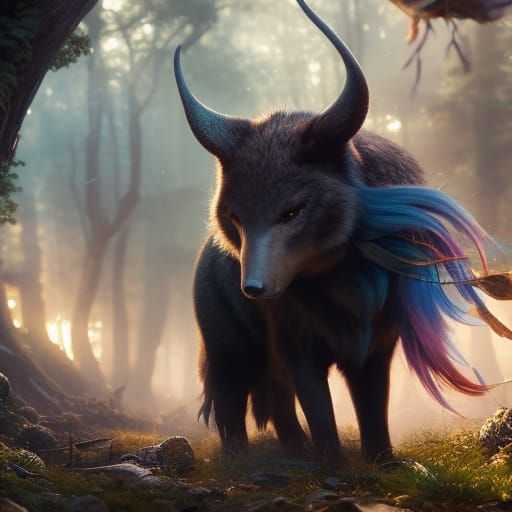 Fantasy creature - AI Generated Artwork - NightCafe Creator