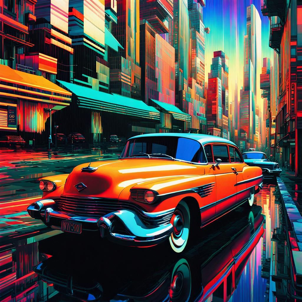 Computer Glitch Art - AI Generated Artwork - NightCafe Creator