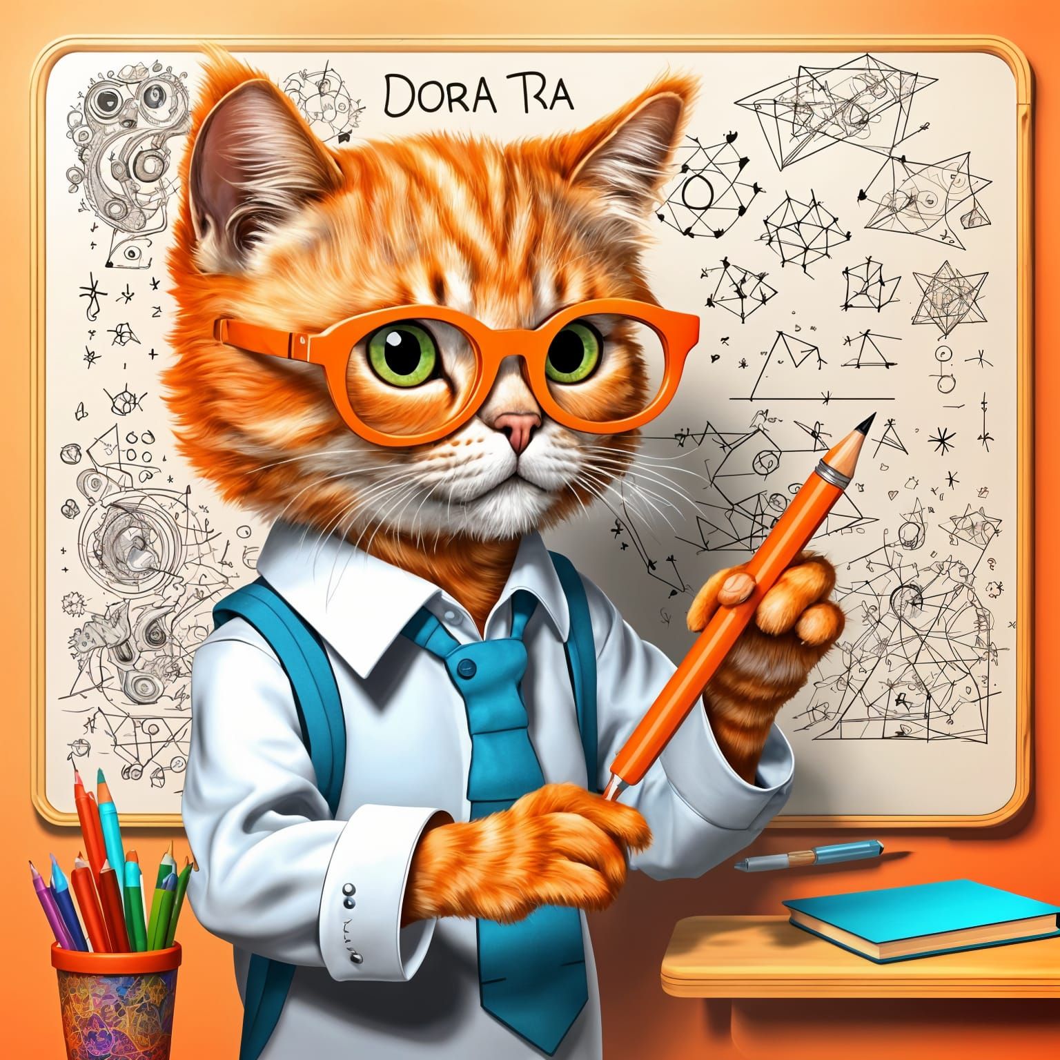 Meet "DORA RA" the professor of the year 2024 - AI Generated Artwork ...
