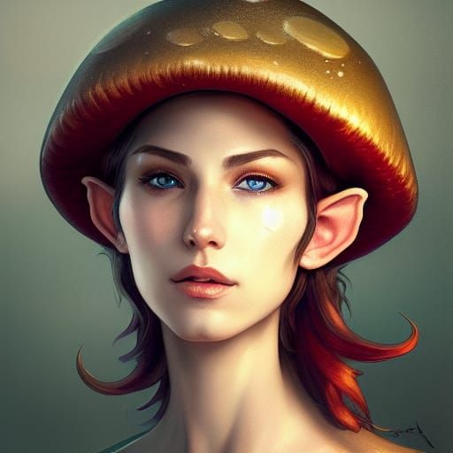 Mushroom elf - AI Generated Artwork - NightCafe Creator
