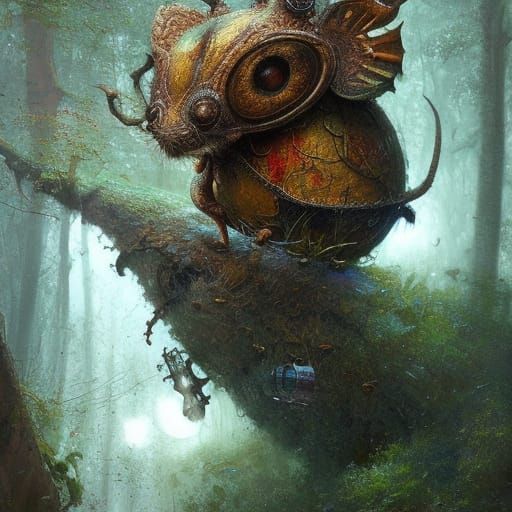 Strange 1 - AI Generated Artwork - NightCafe Creator