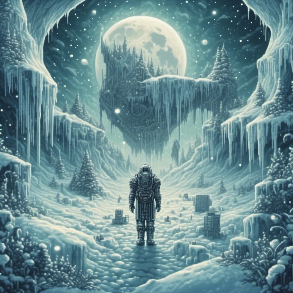 Cold Lands - AI Generated Artwork - NightCafe Creator