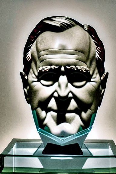 George H. W. Bush - AI Generated Artwork - NightCafe Creator