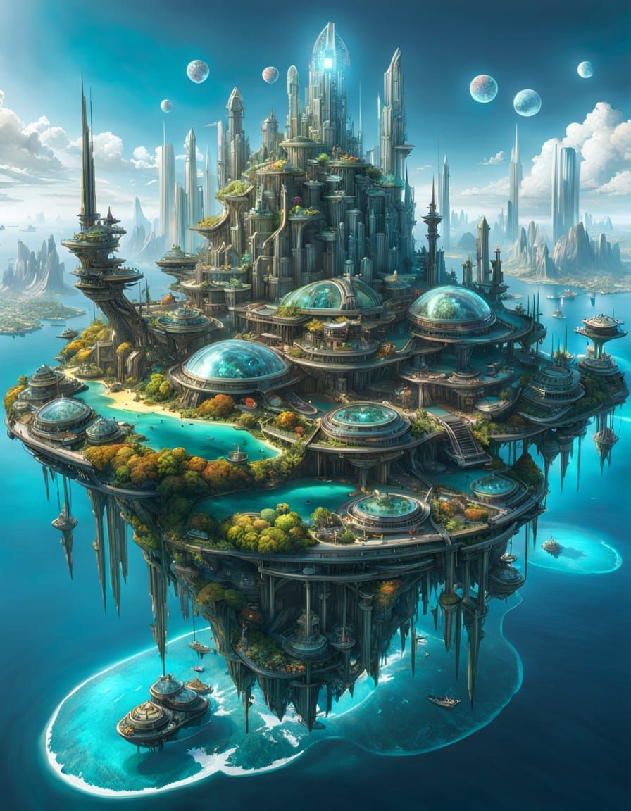 Solarpunk island - Solarpunk island