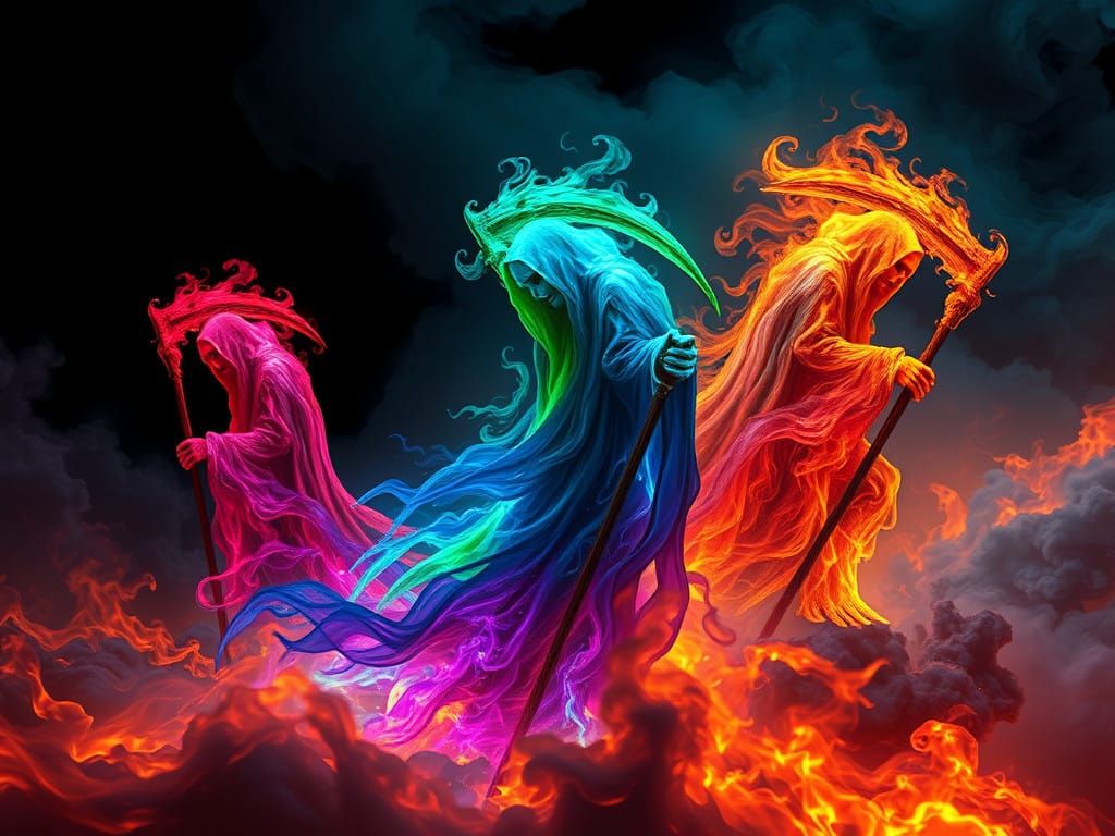 Grim Reaper - Spectral Reapers of Blazing Smoke