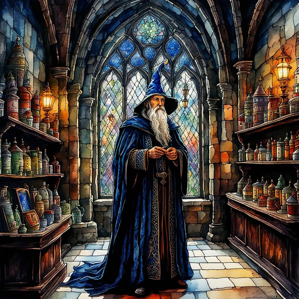 Merlin - AI Generated Artwork - NightCafe Creator