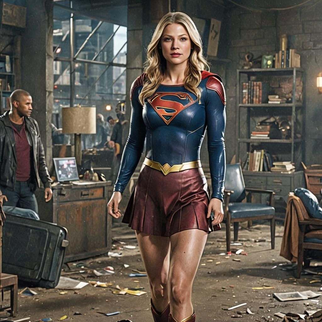 Supergirl Kara Danvers Zor-EL kryptonian - AI Generated Artwork - NightCafe Creator