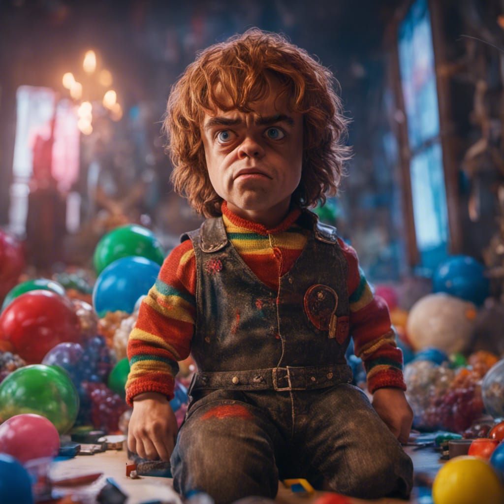 Peter Dinklage as Chucky : r/nightcafe