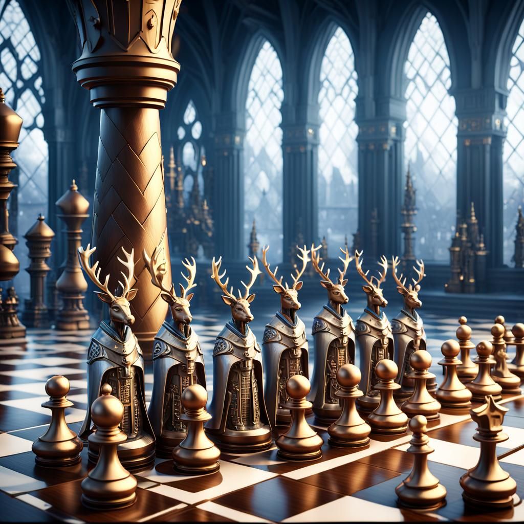 ♟️ ♟️ pawns, knight, castle, bishop, queen and king. Chess pieces on a ...
